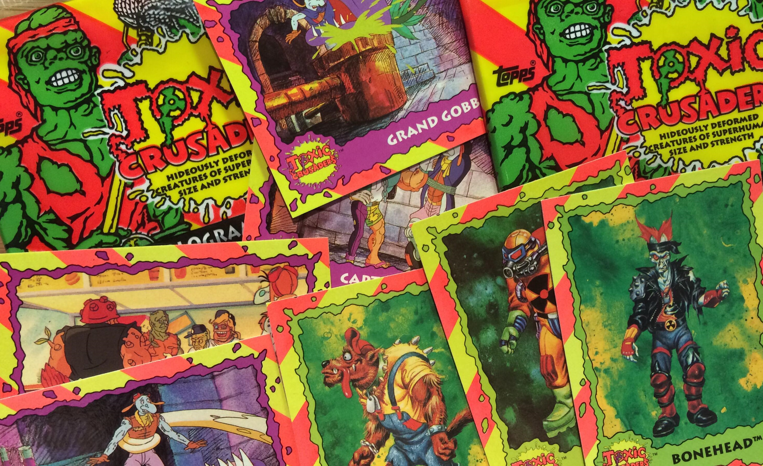 Toxic Crusaders trading cards (Topps) | It's A Stampede!