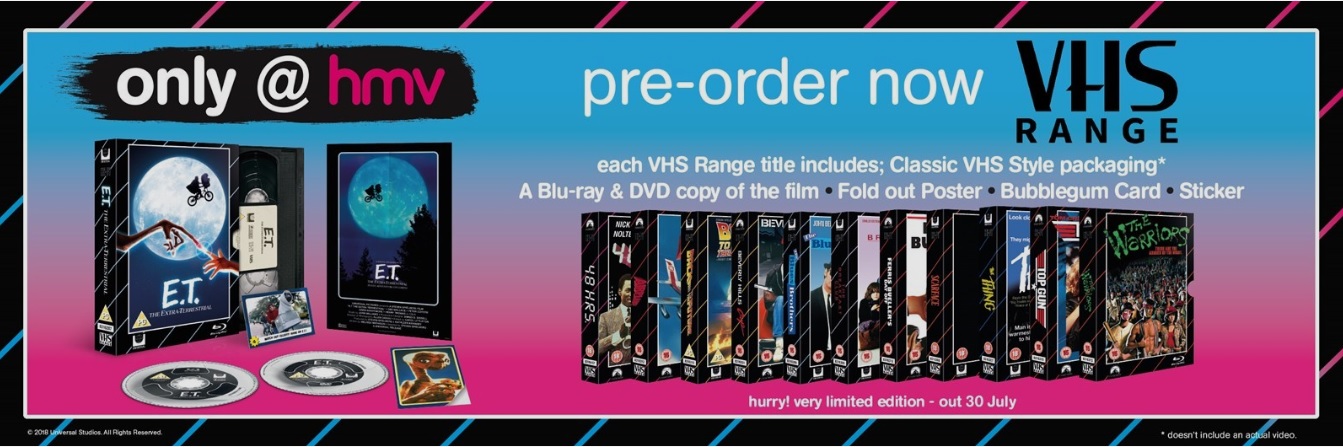 HMV introduces the VHS range | It's A Stampede!