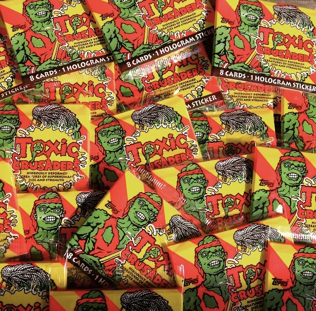 Toxic Crusaders trading cards (Topps) | It's A Stampede!