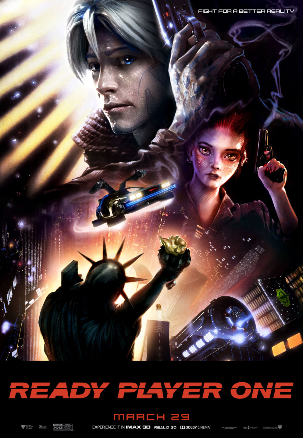 Revisiting the Ready Player One posters | It's A Stampede!