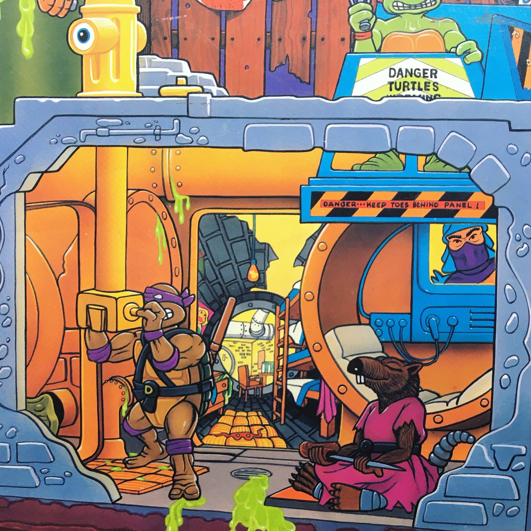 The box art of Teenage Mutant Ninja Turtles toys | It's A Stampede!