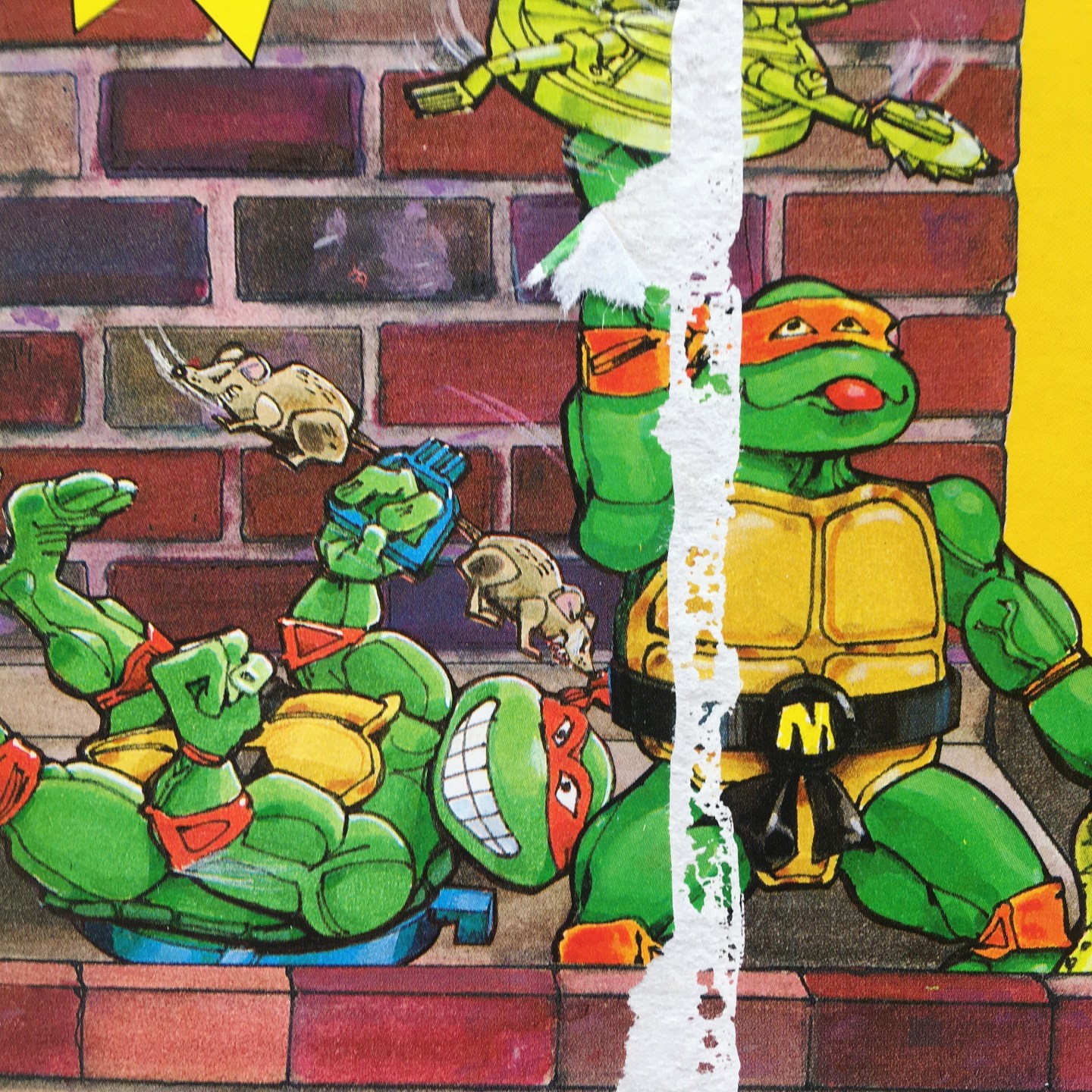 The box art of Teenage Mutant Ninja Turtles toys | It's A Stampede!