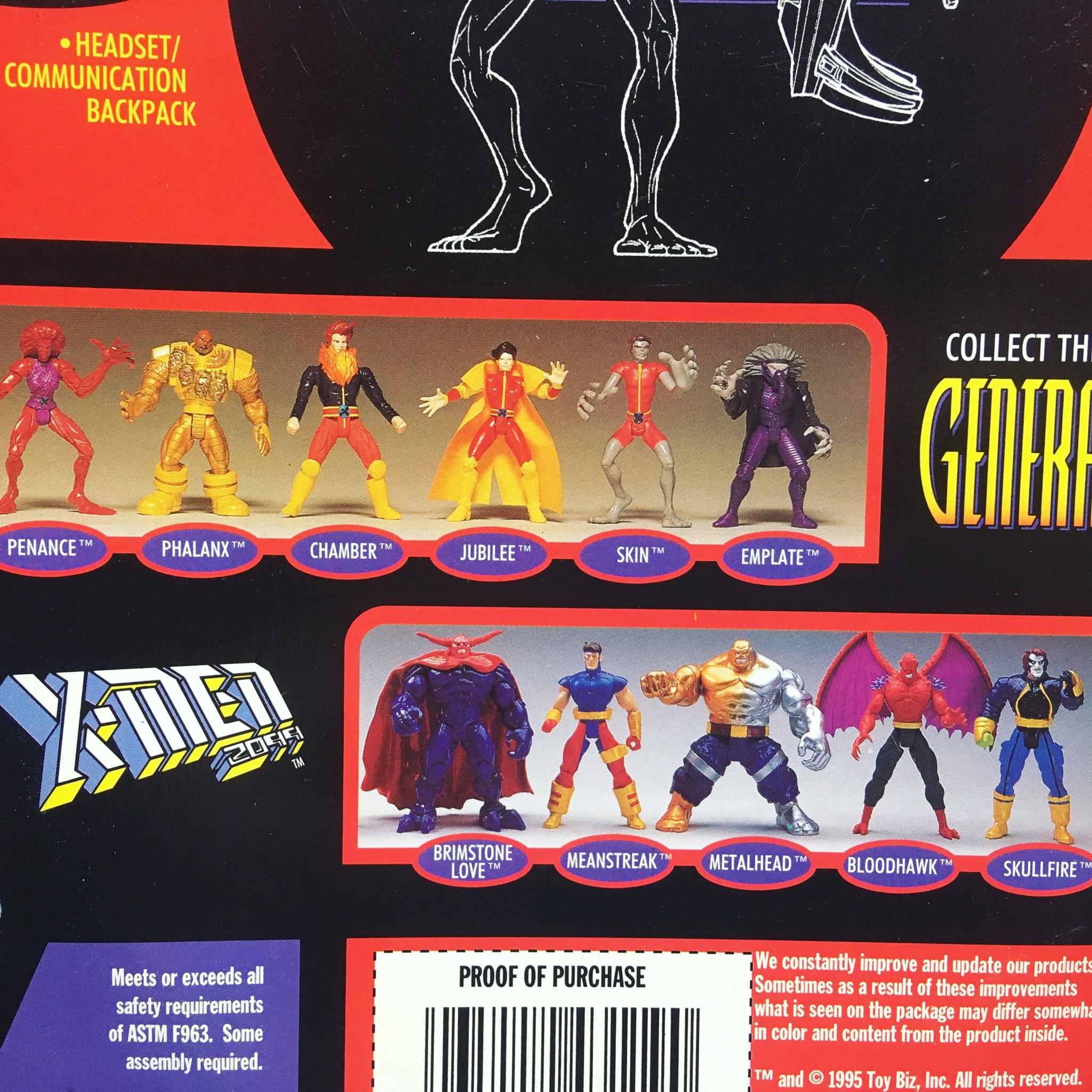 The box art of Marvel ToyBiz toys | It's A Stampede!