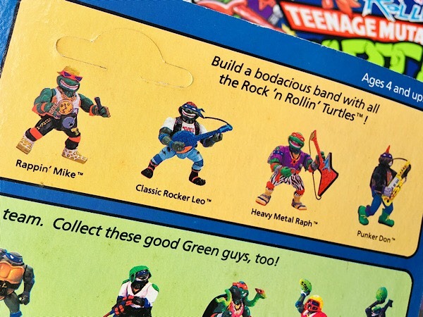 Remembering Rock’n Rollin Ninja Turtles figures | It's A Stampede!