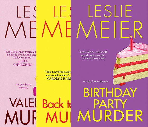 The order of the Lucy Stone Mystery books by Leslie Meier | It's A ...