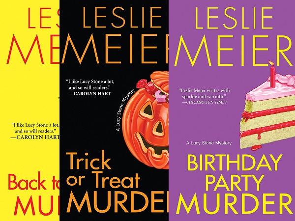 The order of the Lucy Stone Mystery books by Leslie Meier | It's A ...