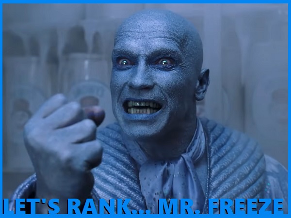 Let’s Rank… Mr. Freeze movie quotes | It's A Stampede!